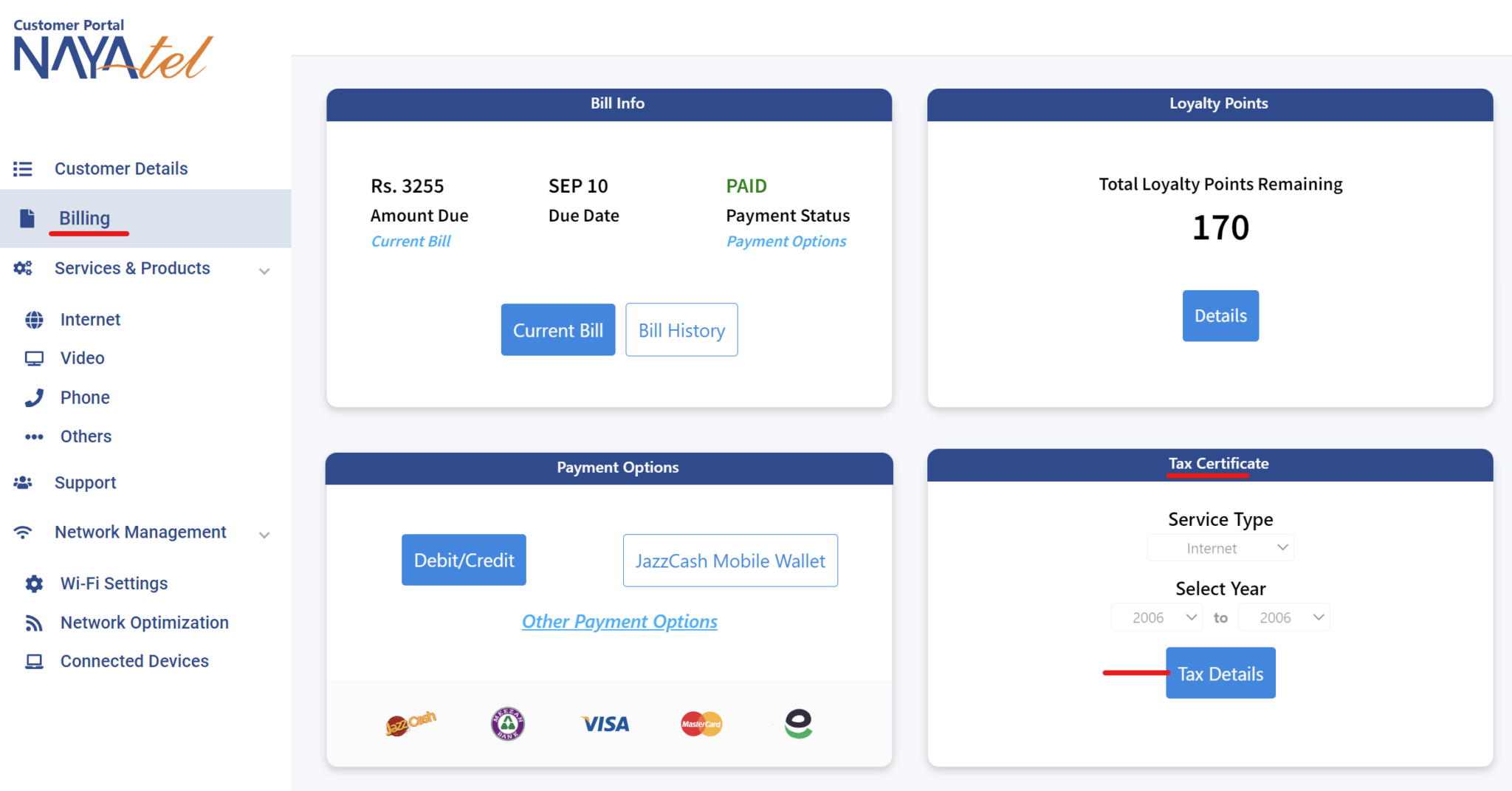 How to Obtain a Nayatel Tax Certificate in Pakistan - 2024